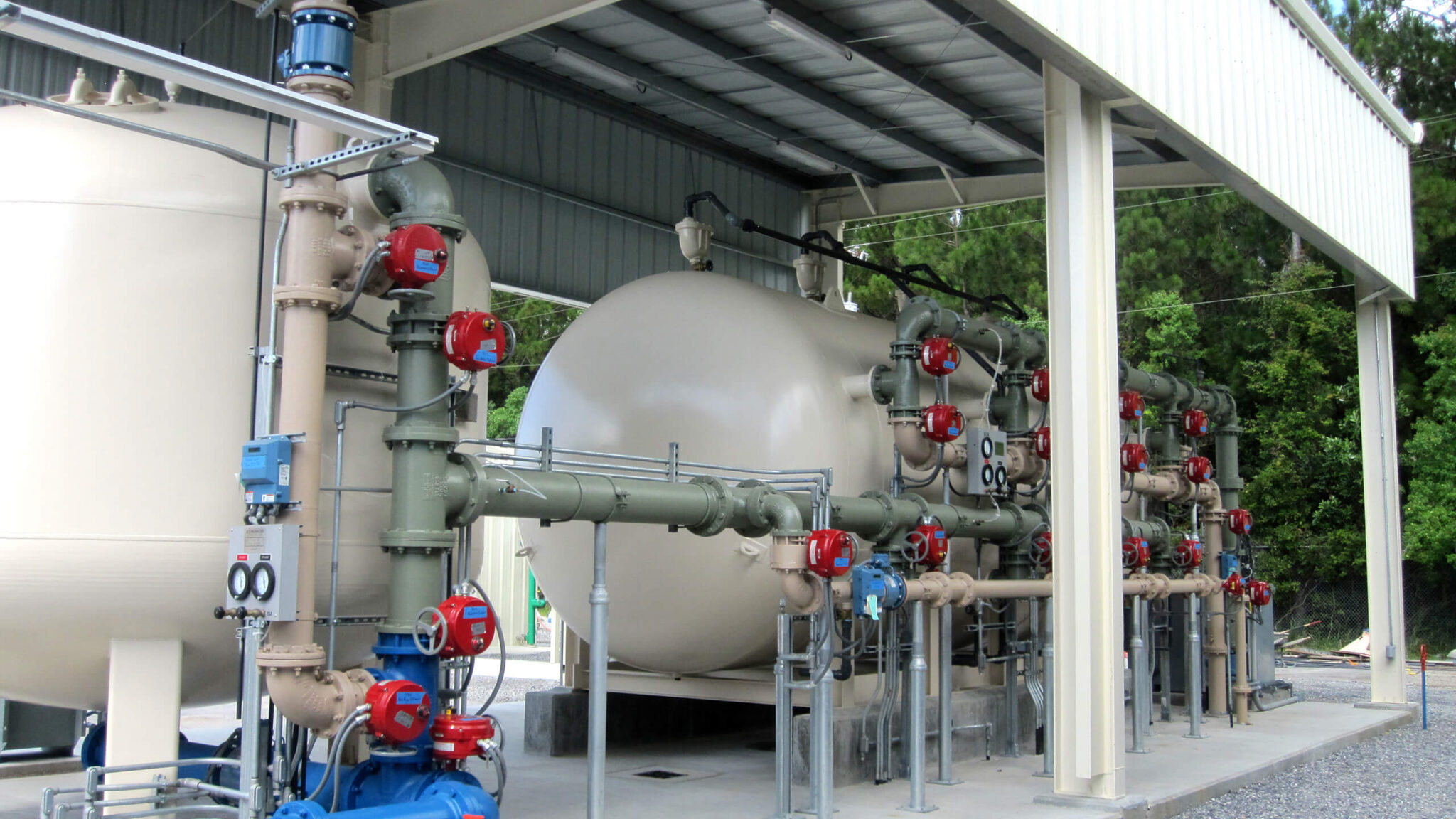 Gautier Ion Exchange Water Treatment Plant - GMC Network