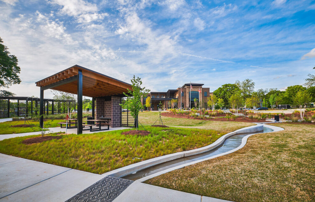 Fayetteville City Hall and City Center Park - Goodwyn Mills Cawood