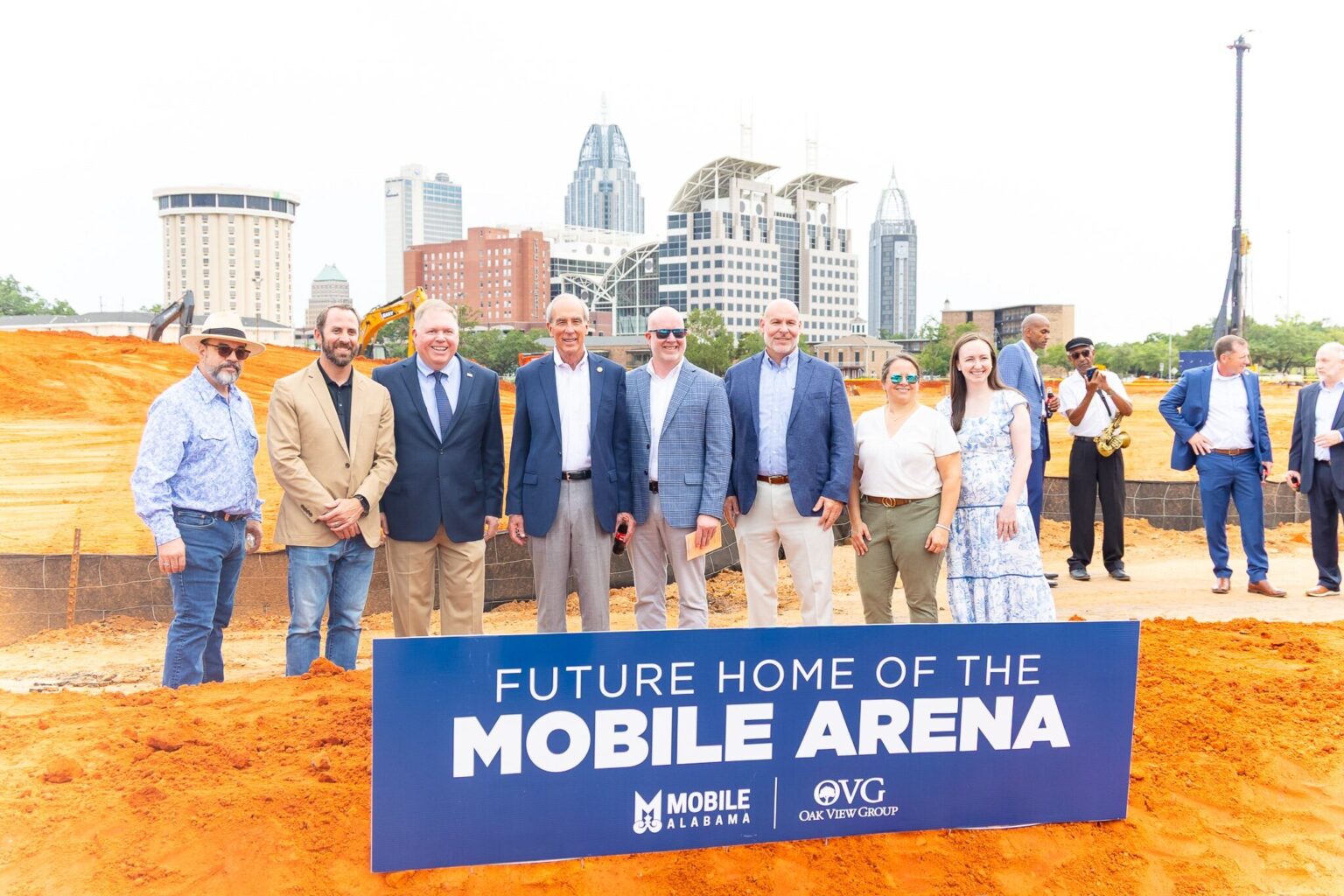 Official groundbreaking held for Mobile Arena - Goodwyn Mills Cawood