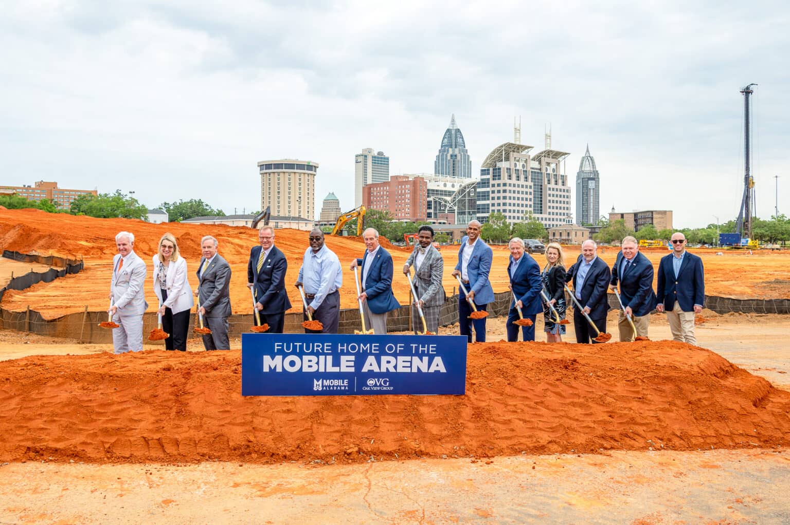 Official groundbreaking held for Mobile Arena - Goodwyn Mills Cawood
