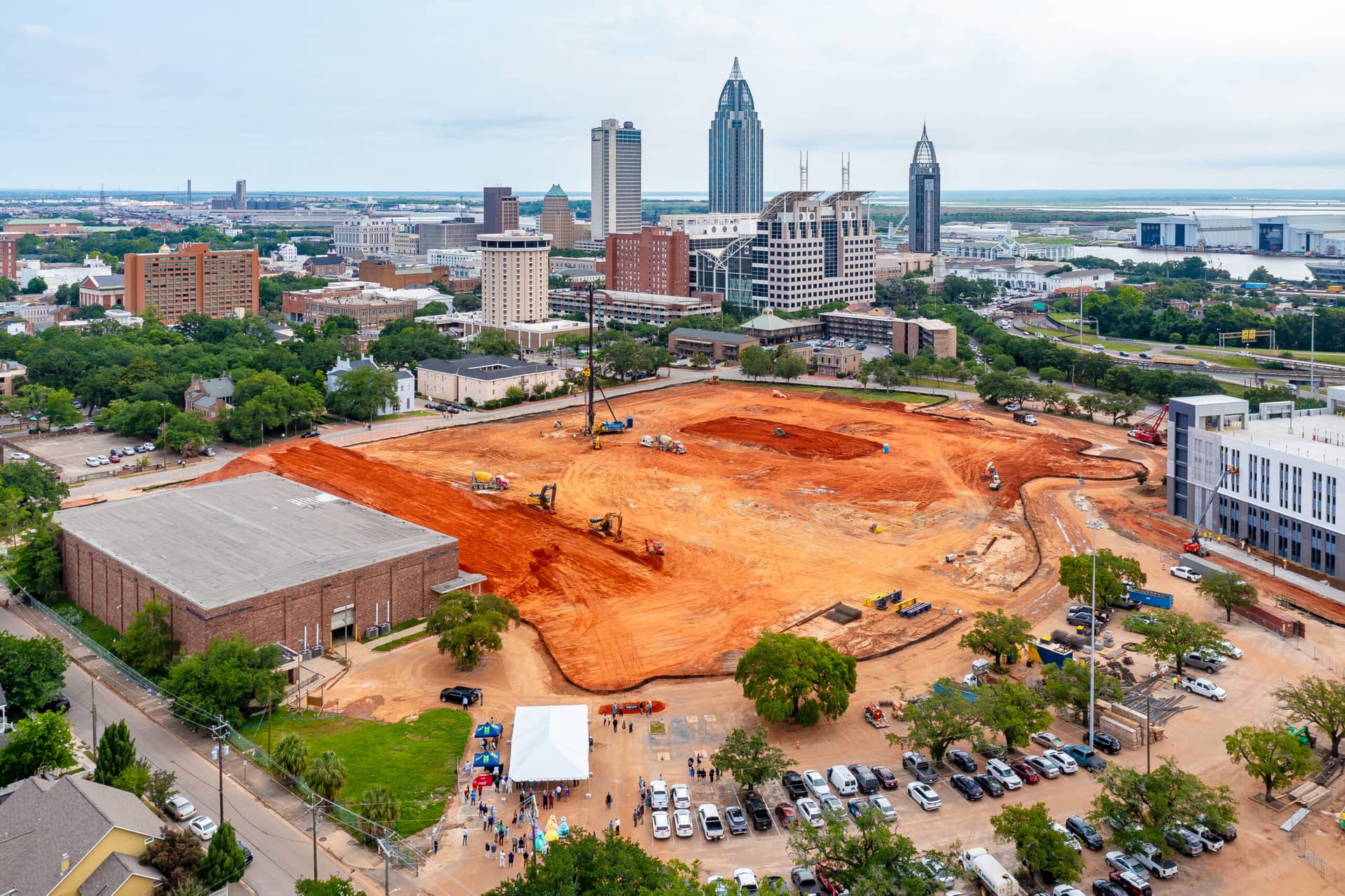 Official groundbreaking held for Mobile Arena - Goodwyn Mills Cawood