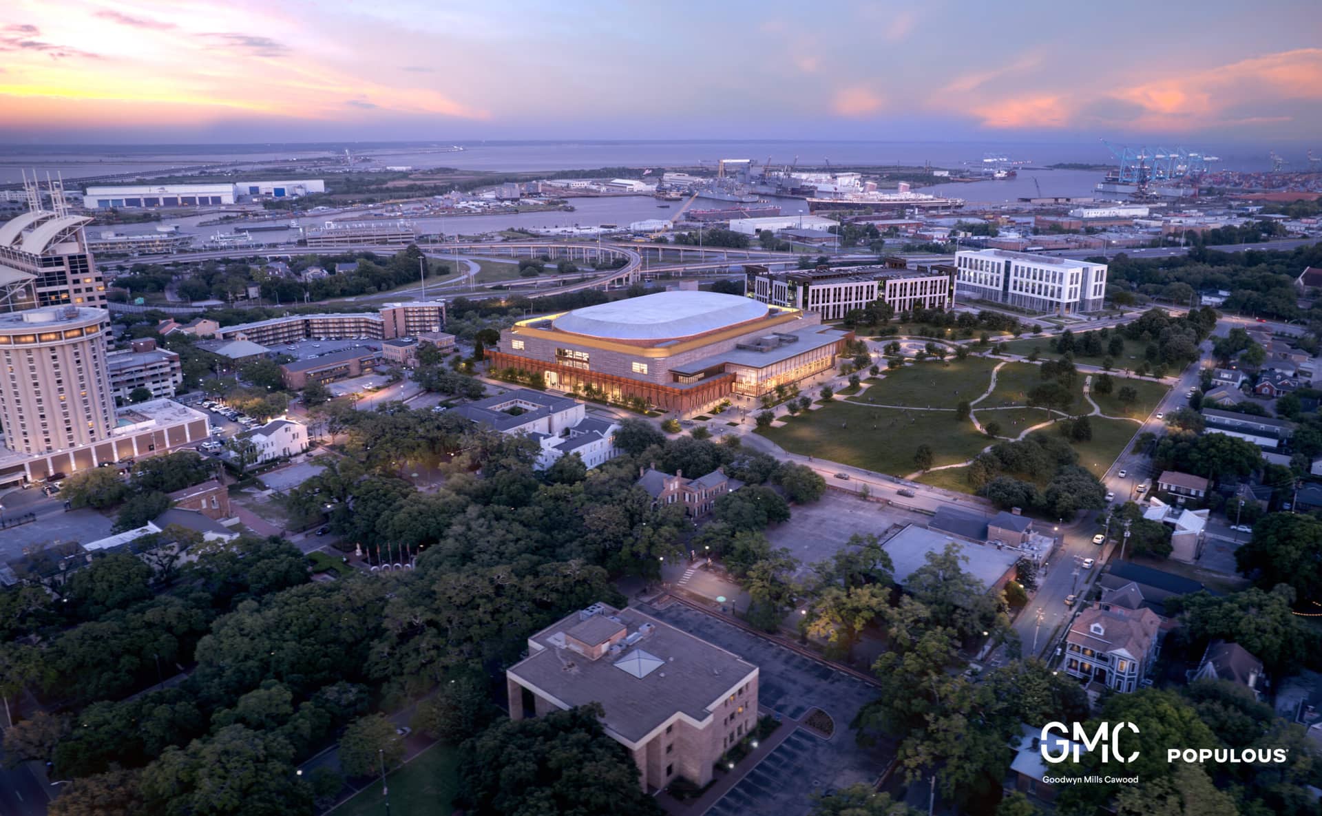 Official groundbreaking held for Mobile Arena - Goodwyn Mills Cawood
