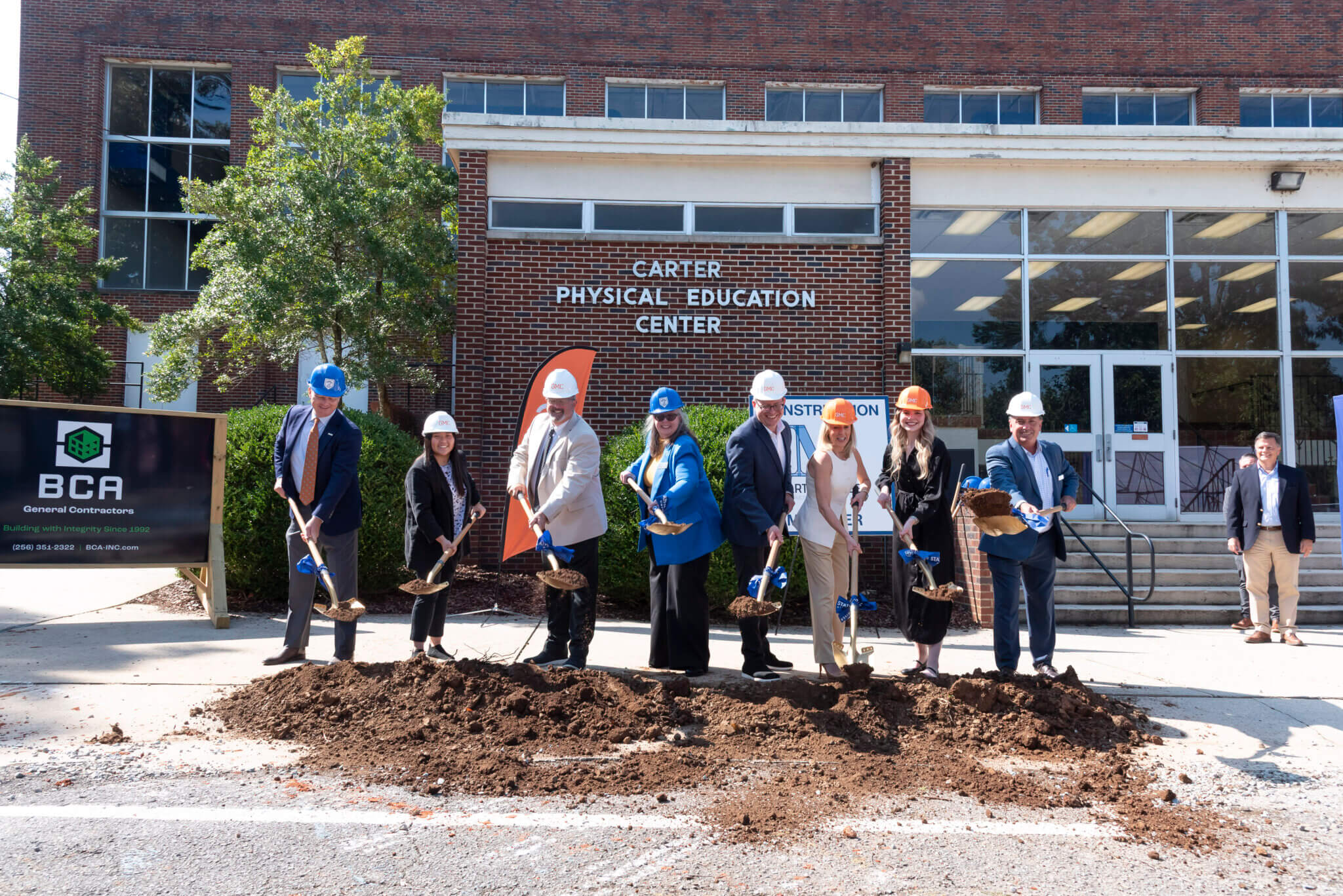 Groundbreaking ceremony held to celebrate Athens State Carter Hall ...