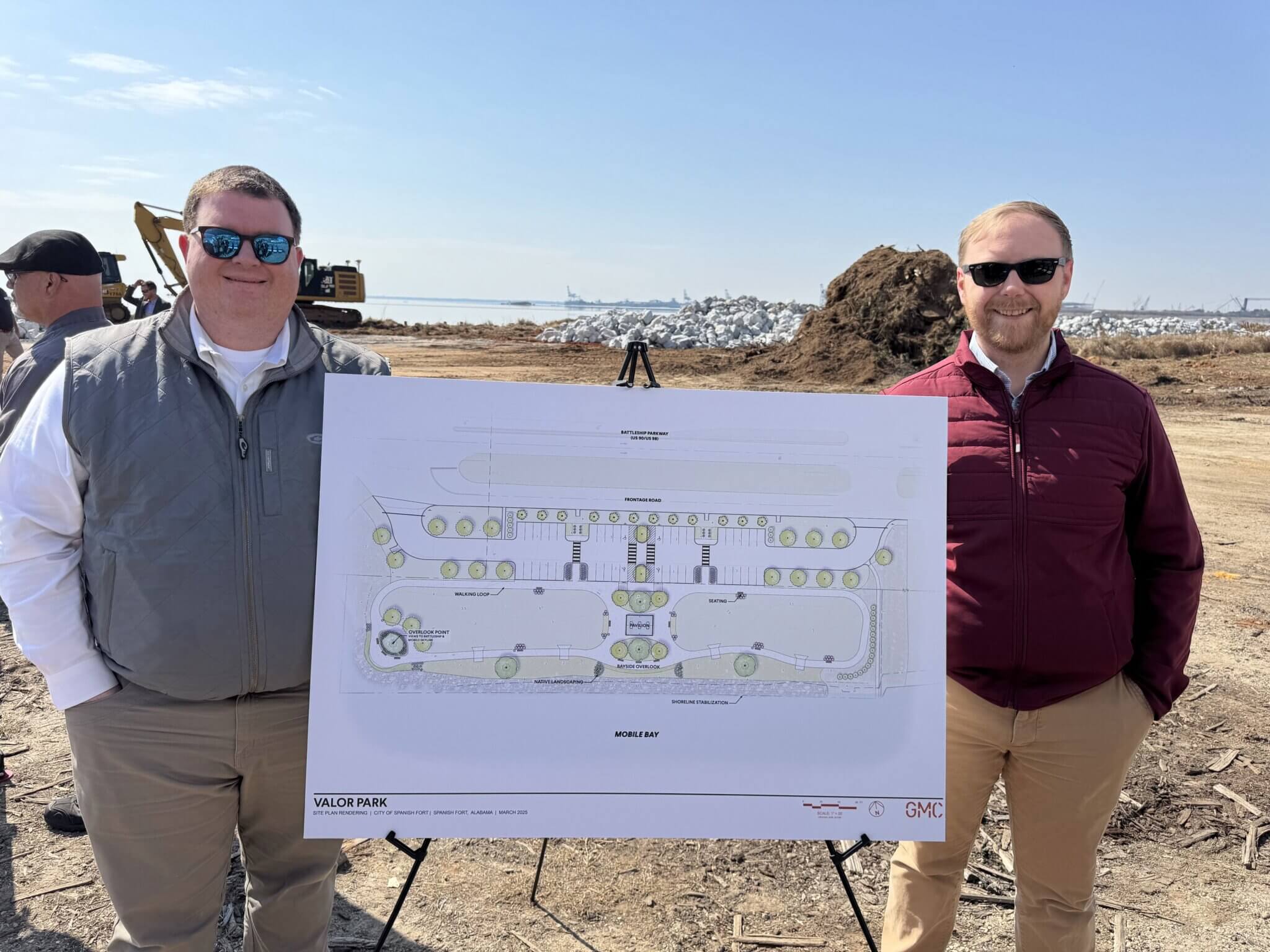 Spanish Fort's two-acre Valor Park officially breaks ground on the Bay
